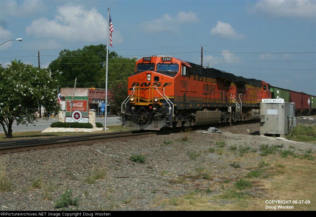 Southbound BNSF Manifest